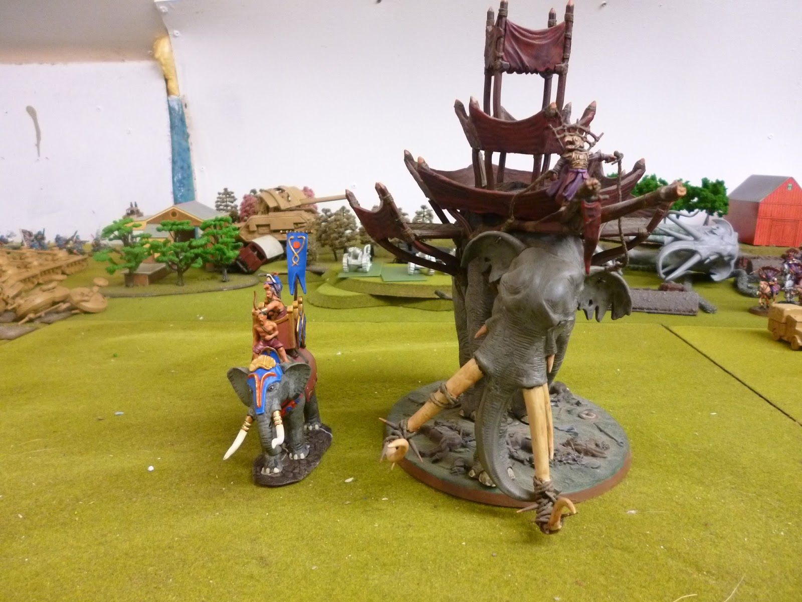 Quendil's World: Mumak Oliphaunt - Mithril Miniatures