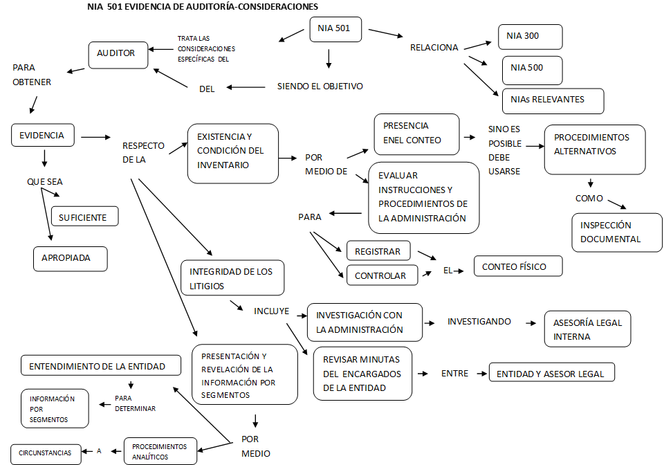 Normas Internacionales de Auditoría II: NIA 501 - Evidencia de ...
