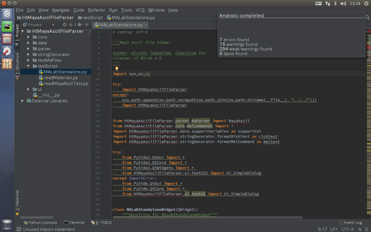 leavebehind: Python奉行