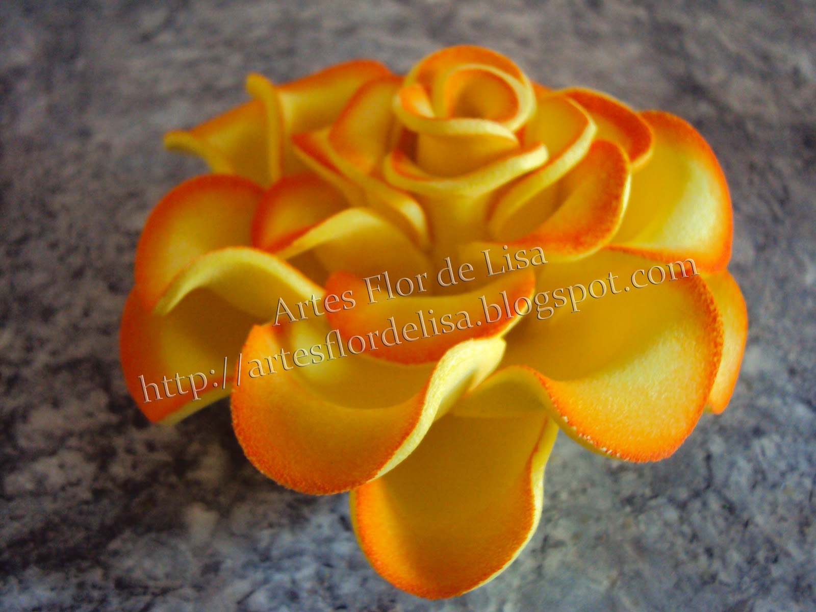 Artes Flor de Lisa: Rosa Modelada - Vídeo PAP