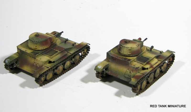 Gulumik Military Models: 4TP 1/72 RED TANK MINIATURE