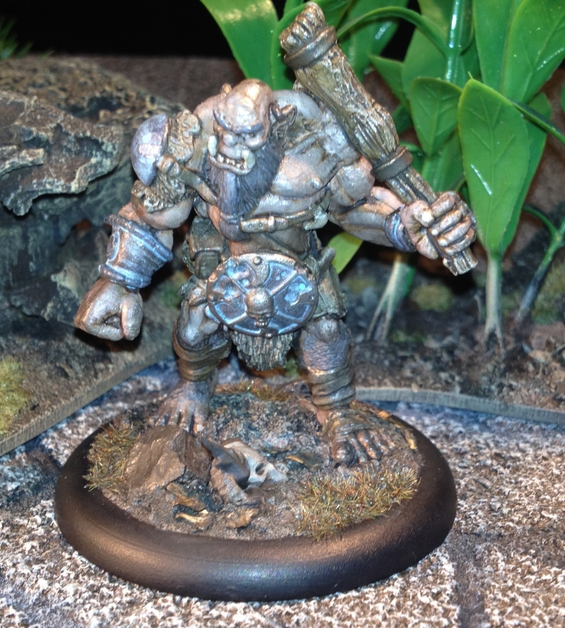 Chris' Miniature Woes: Ogre Chieftain Borlag - Reaper Bones