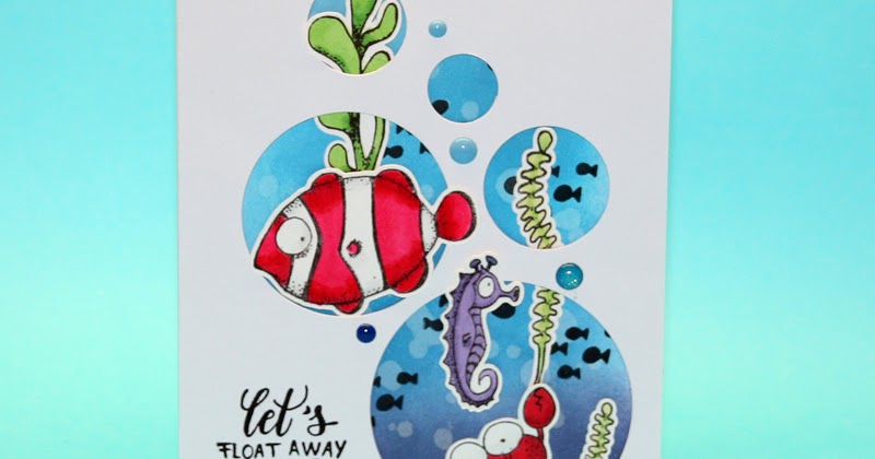 Cards by Maaike: Let's float away together