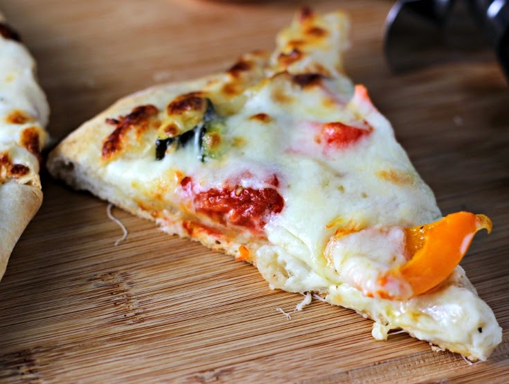 Roasted Vegetable Pizza | Renee's Kitchen Adventures