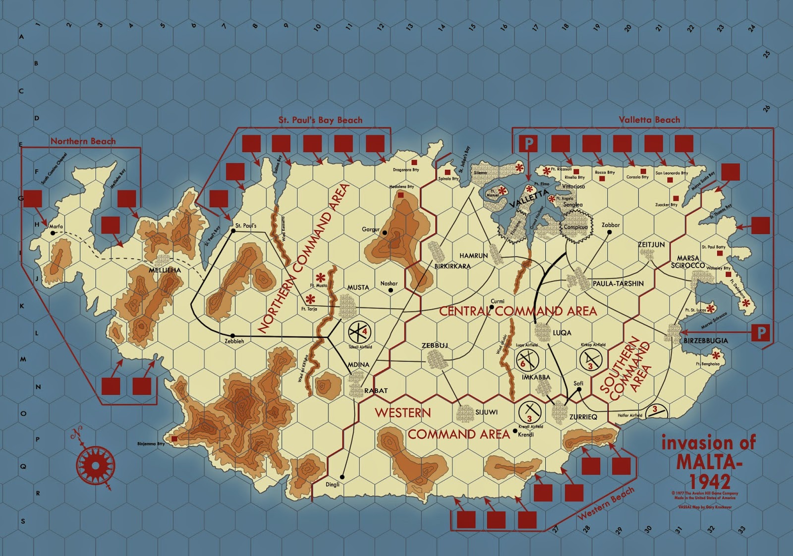 The Great Middle Sea : The Siege of Malta in World War Two