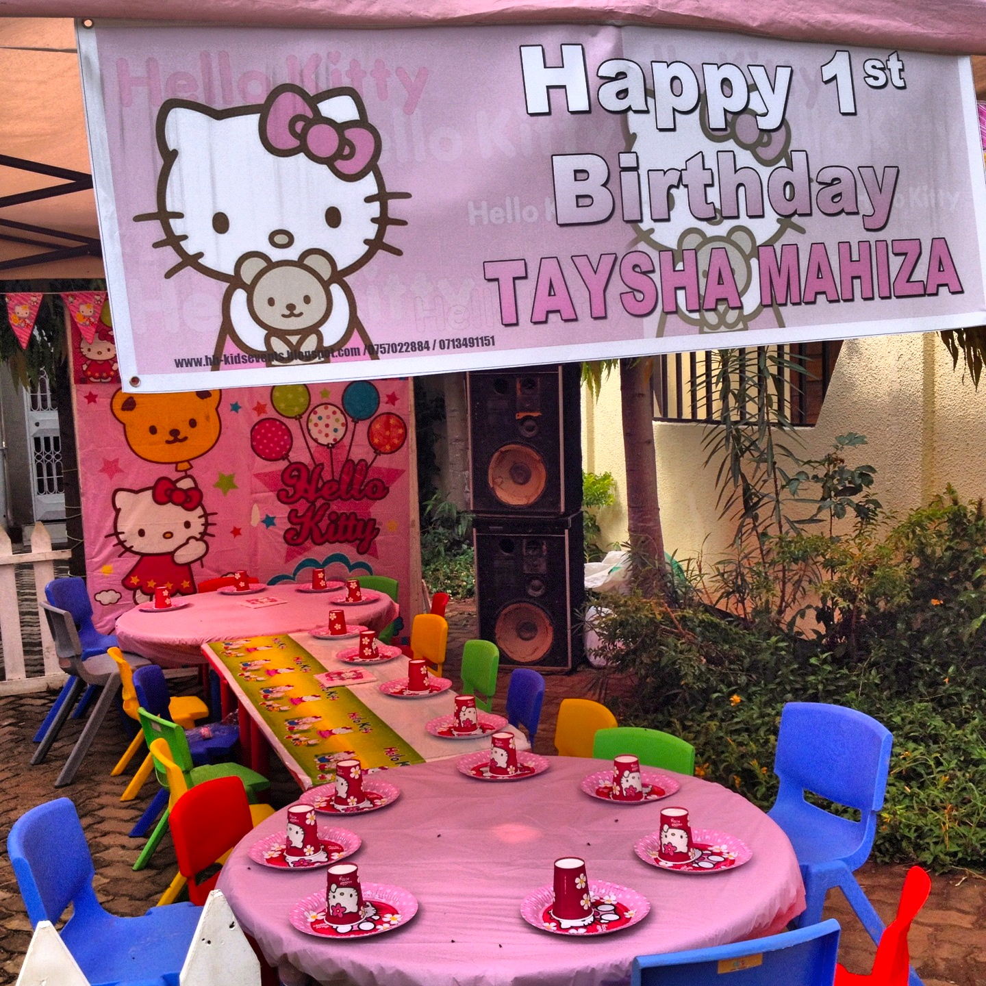Hello Kitty inspired party