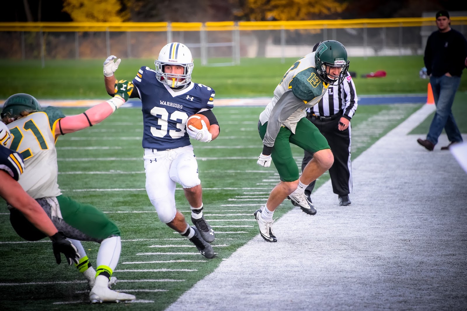 Lycoming Football: 2015 Flashback - Warriors score 22 in a row to upset ...