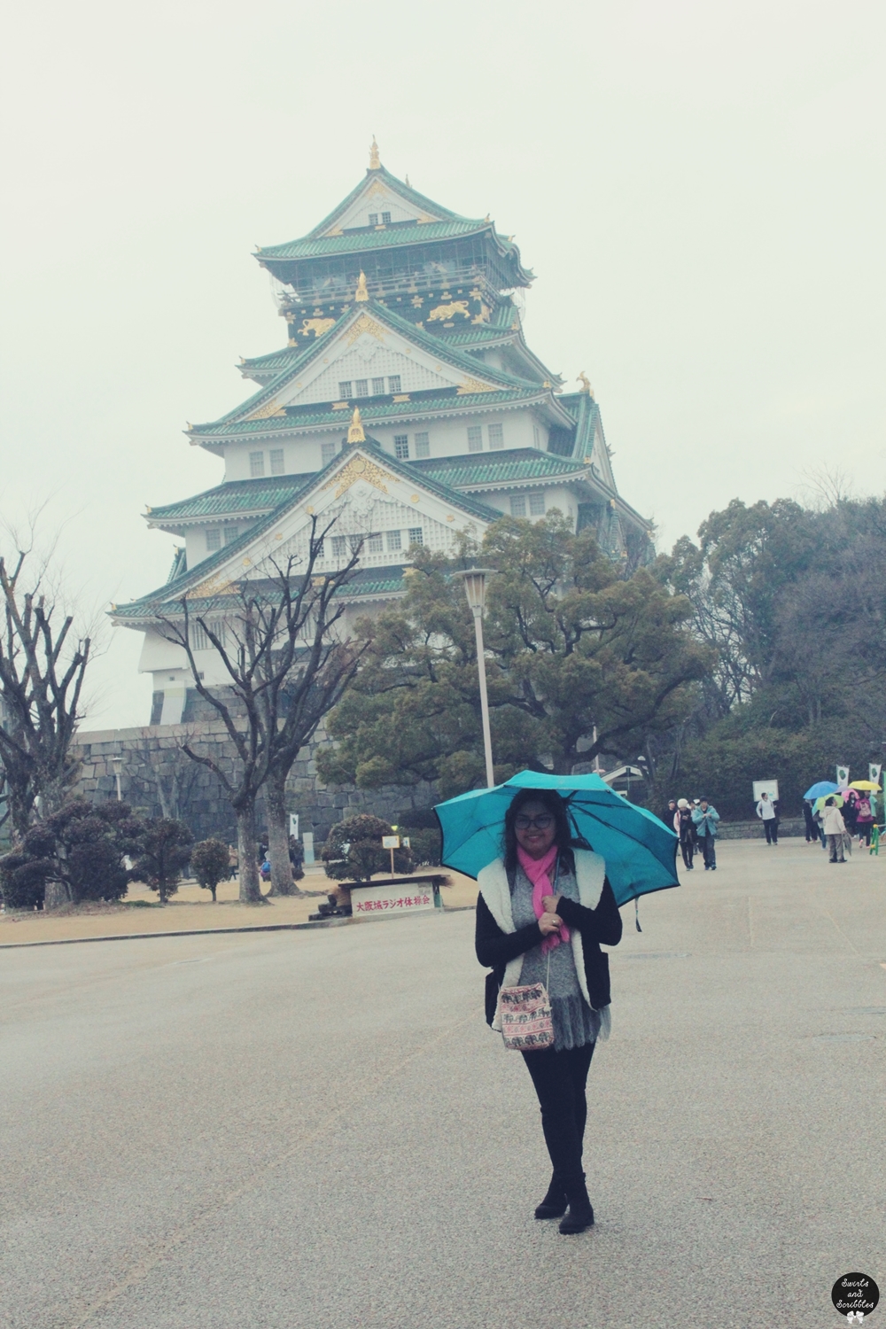Osaka Castle - Chūō-ku, Osaka, Japan - Swirls and Scribbles - A ...