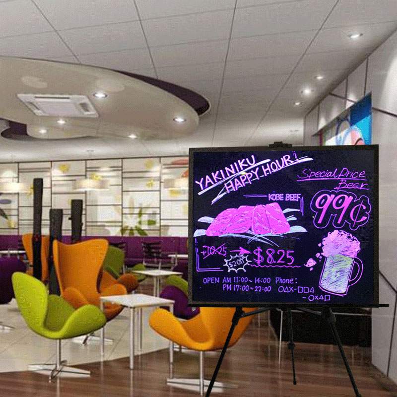 LED writing board: Restaurant writing board