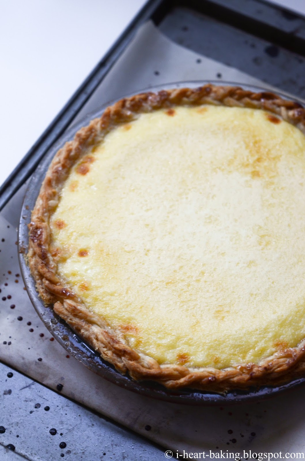 i heart baking!: braided crust custard pie