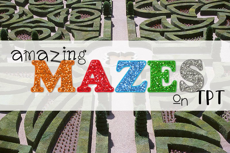 The Puzzle Den: Amazing Mazes on TpT