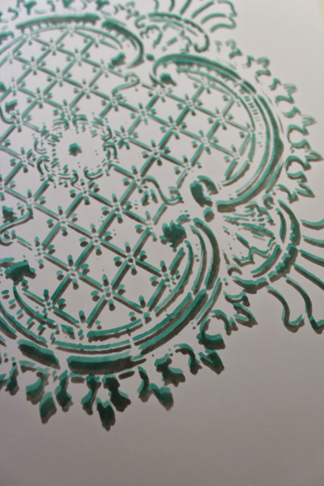 Club Scrap Creates: Stencil Shadow