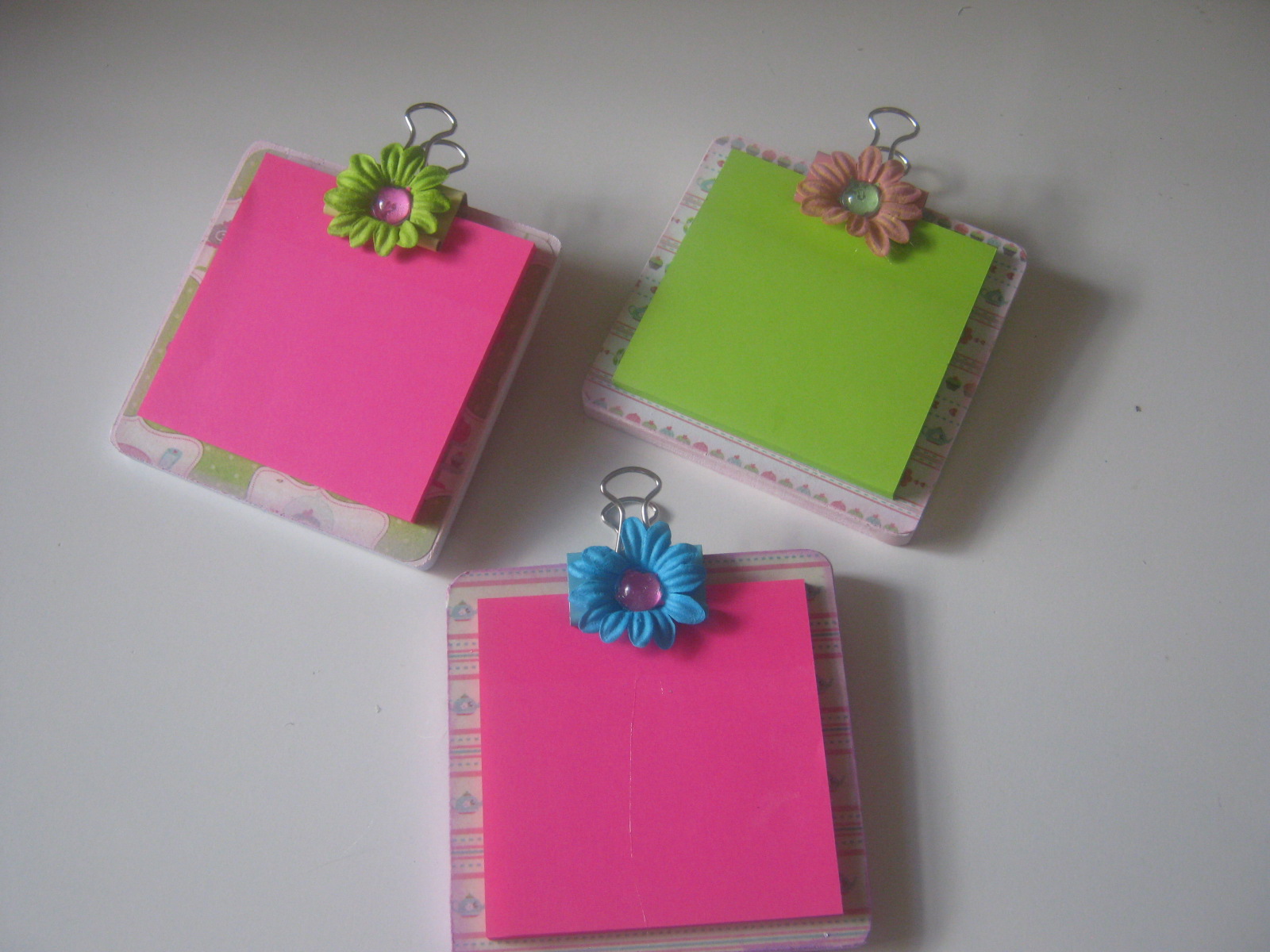 chocolate y burbujas: Porta post-it
