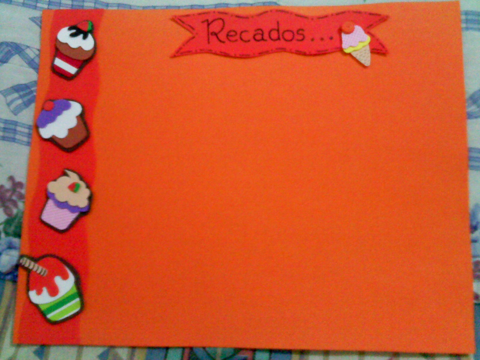 Lelinha E.V.A: Mural de recados