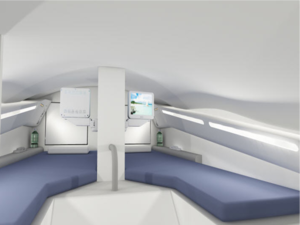 A350 XWB News: Where the pilots and flight attendants sleep and eat ...