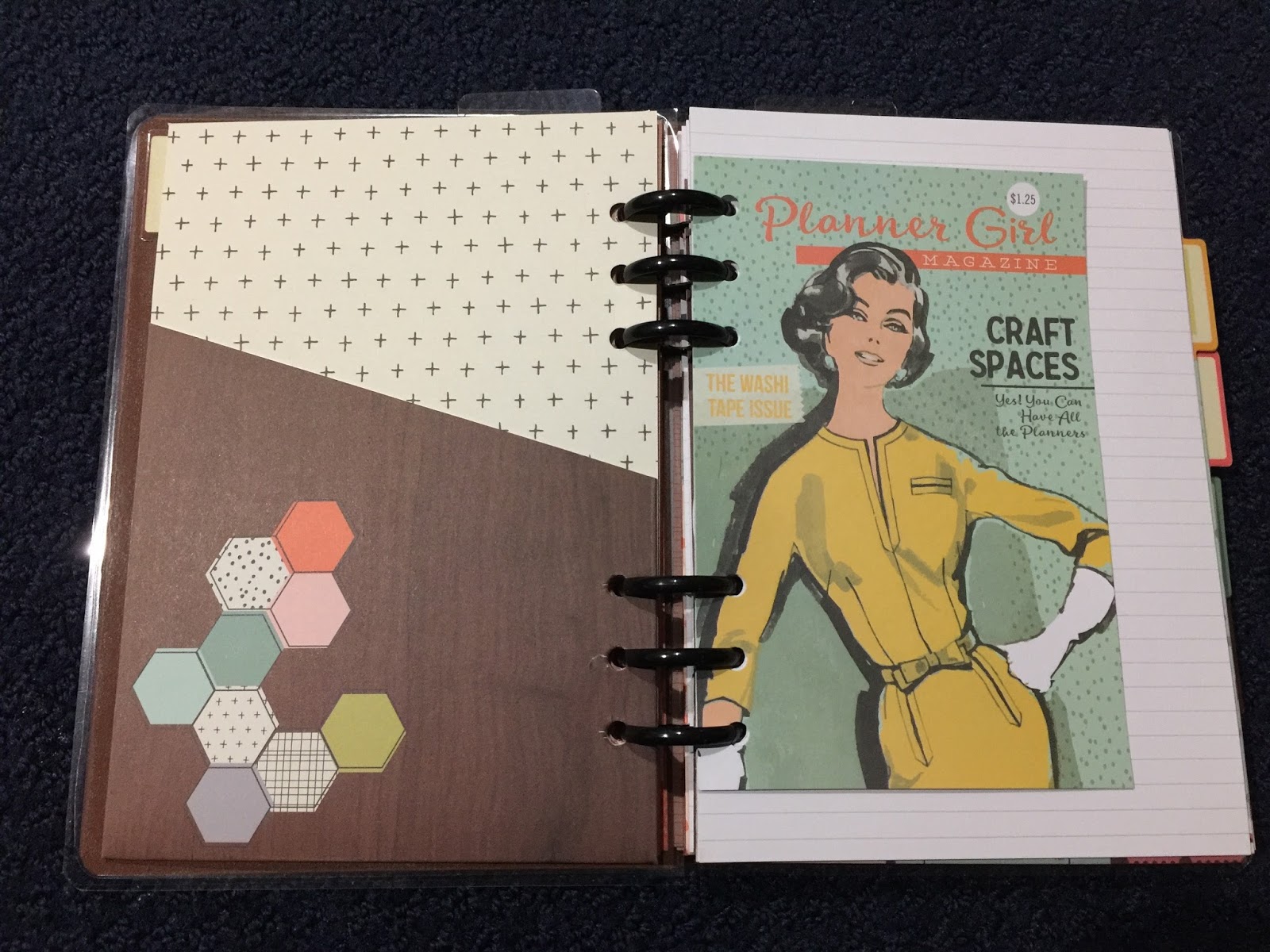 A Creative Operation: My Altered Disk Bound Notebook