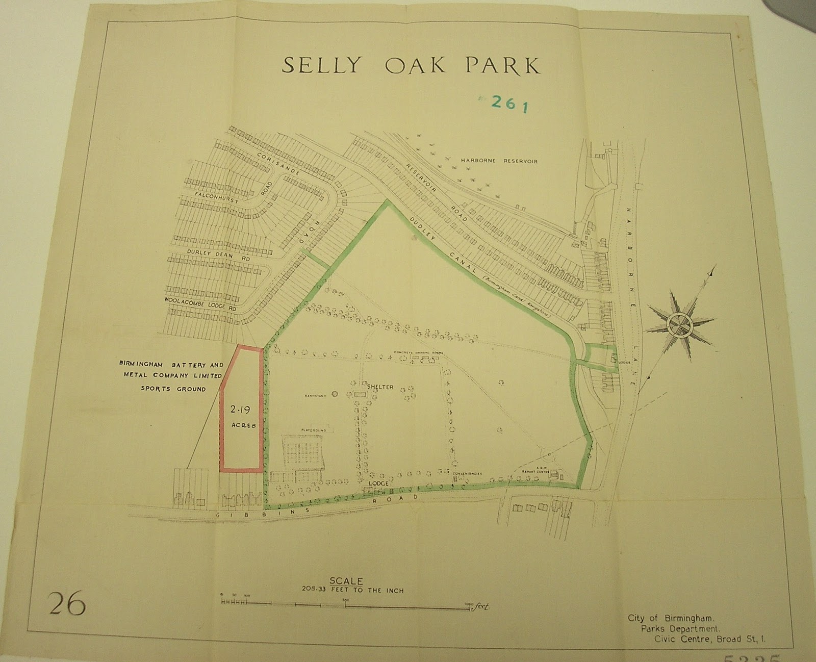 The History of Selly Oak Park, 1951-1960