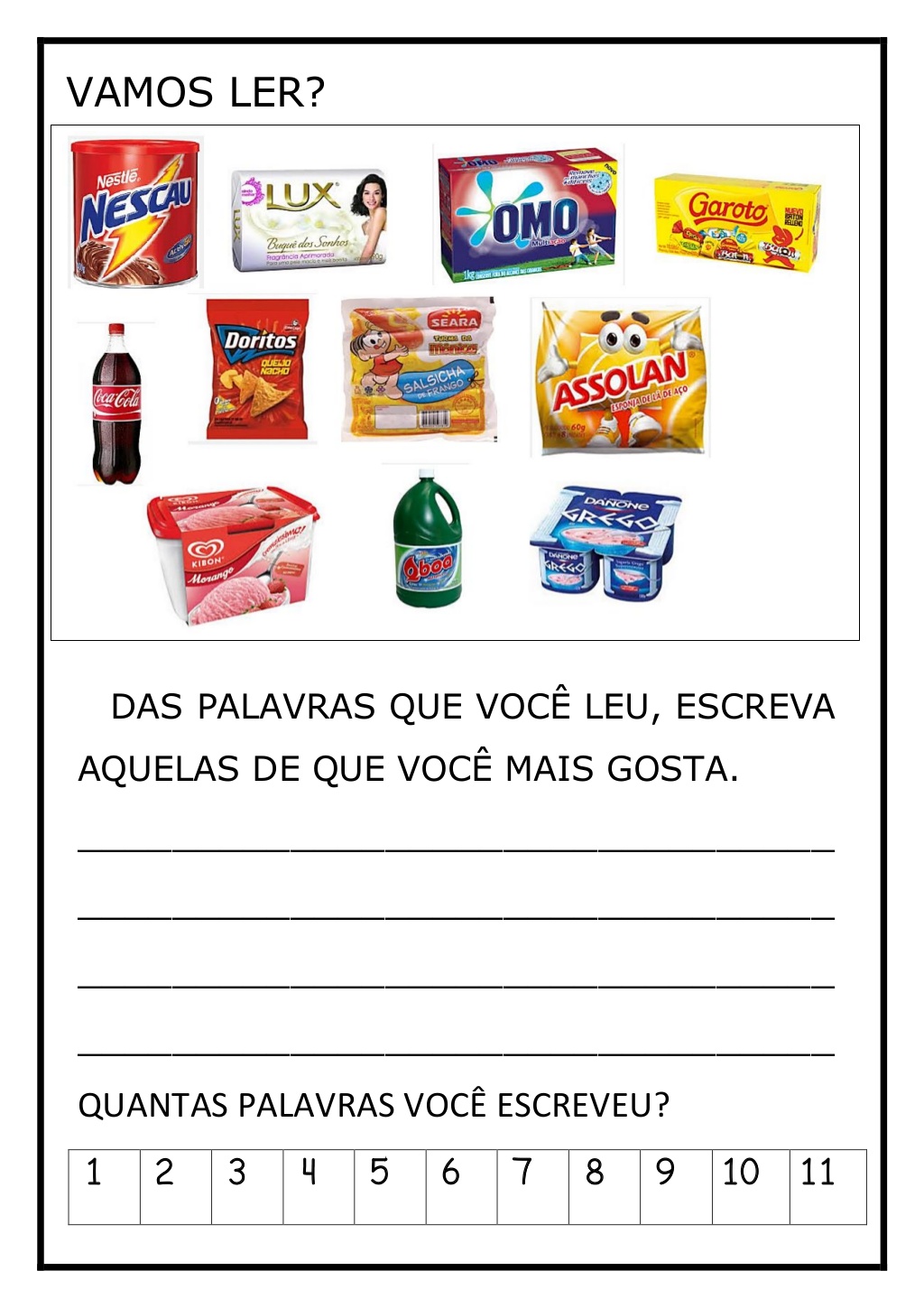 Trabalhando Com Rótulos Na Educação Infantil - EDUCA