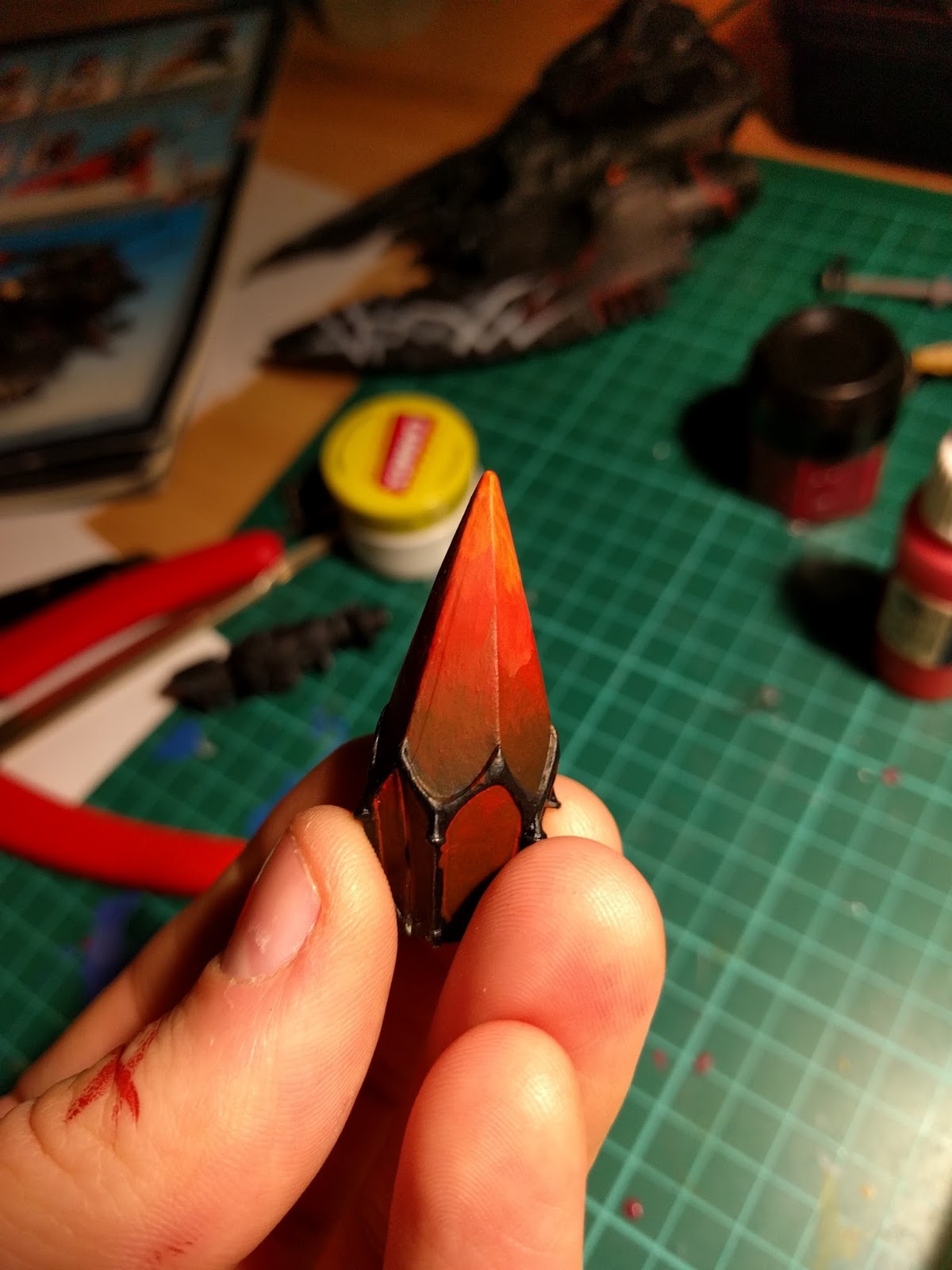 3rd Edition Eldar Fire Prism Ulthwe Painting Tutorial with no guidance ...