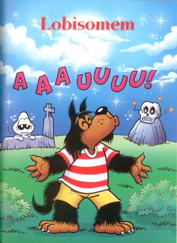 Turma da Monica para atividades: Lobisomem