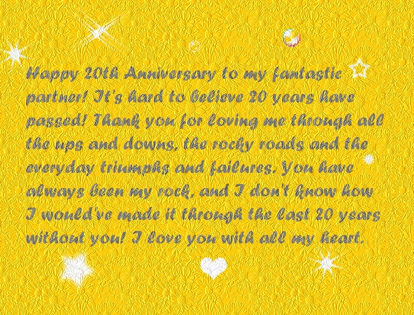 Happy 20th Anniversary Quotes Wishes And Images Words Of Wisdom happy-20th-anniversary-quotes-wishes-and-images-words-of-wisdom