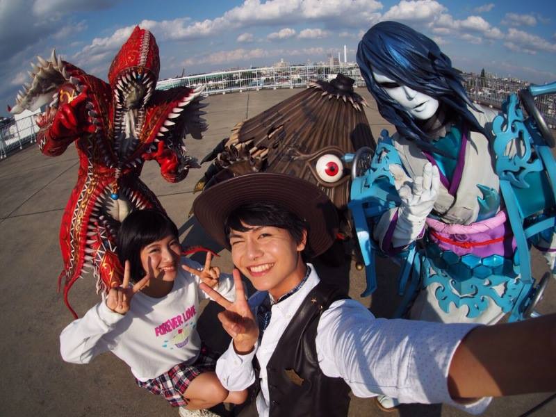 Kinji Takigawa/Starninger's with Fuuka Igasaki/Shironinger Selfie Pics ...