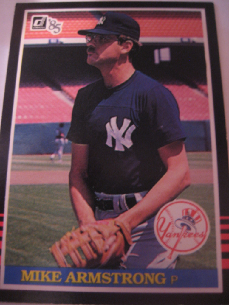 Baseball Cards Come to Life!: Player Profile: Mike Armstrong