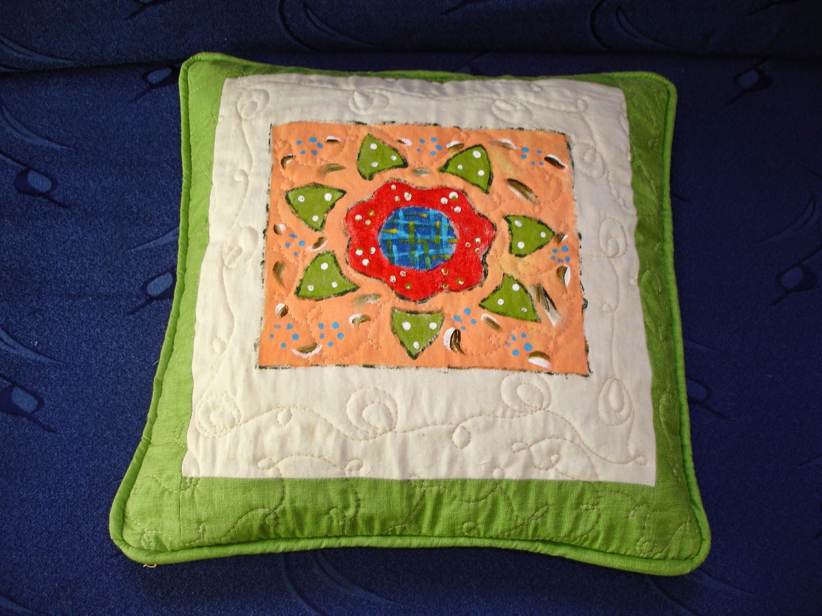 Raquel Patchwork - Minas: Almofada