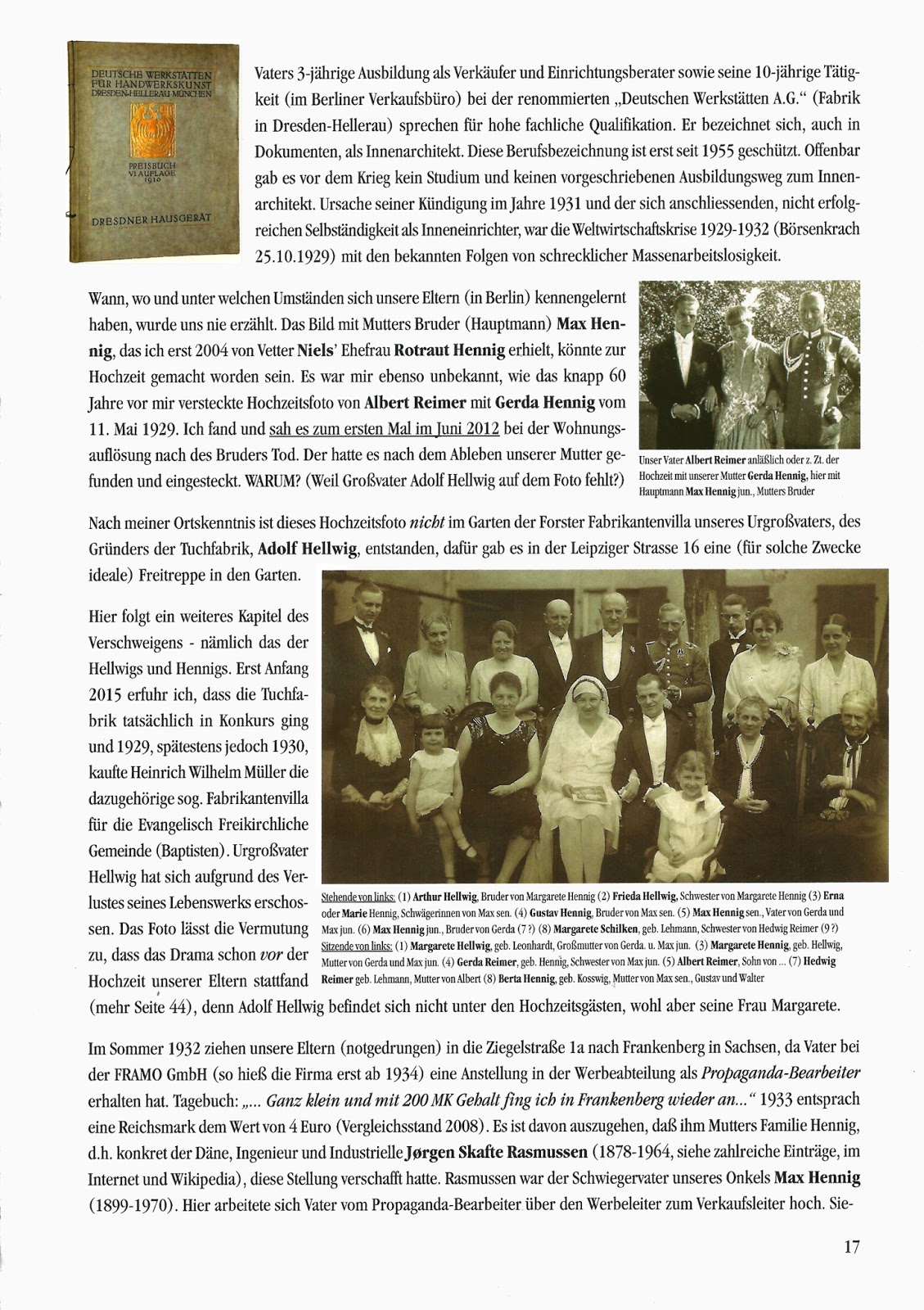 Reimer, eine Berliner Familiengeschichte, 1852-2016: Albert Reimer ...