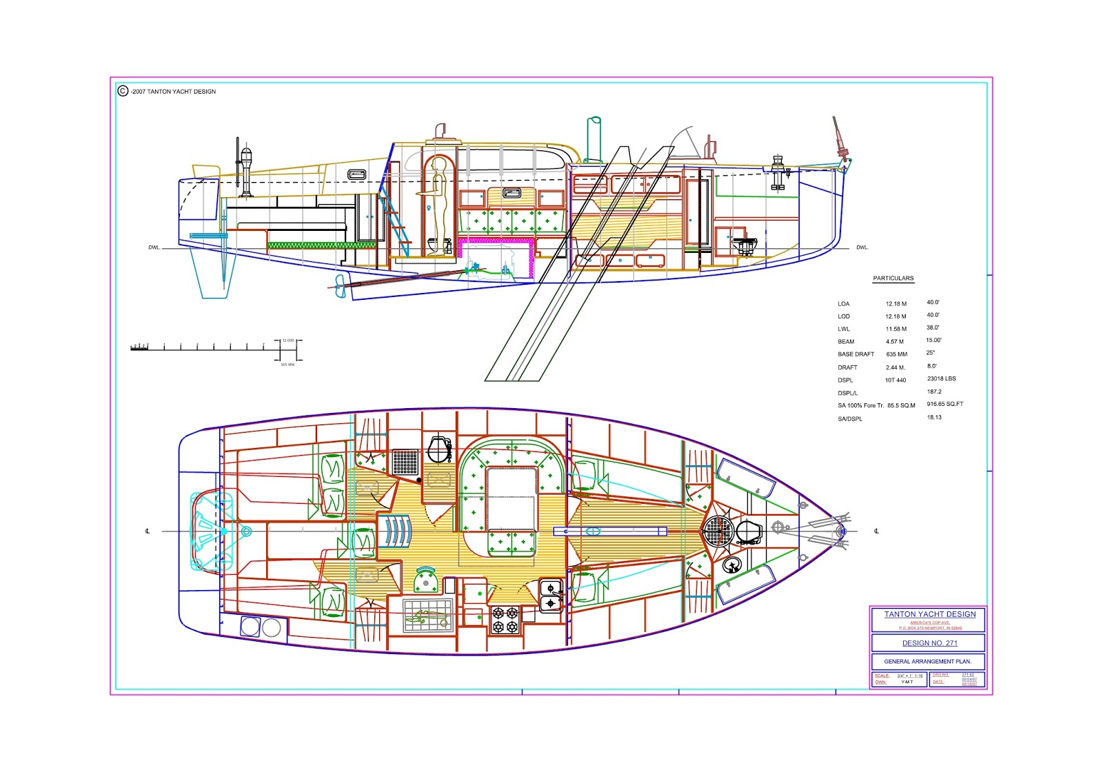 TANTON YACHT DESIGN.: Blue Water Ship.