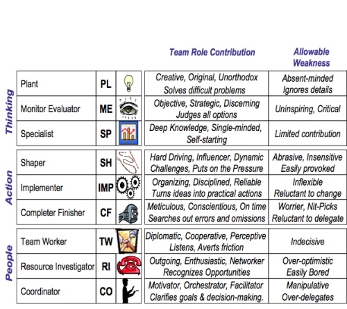 Belbin Team Roles Test - Photos by Kim