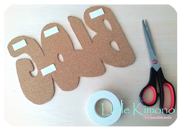 Letras de corcho | Manualidades