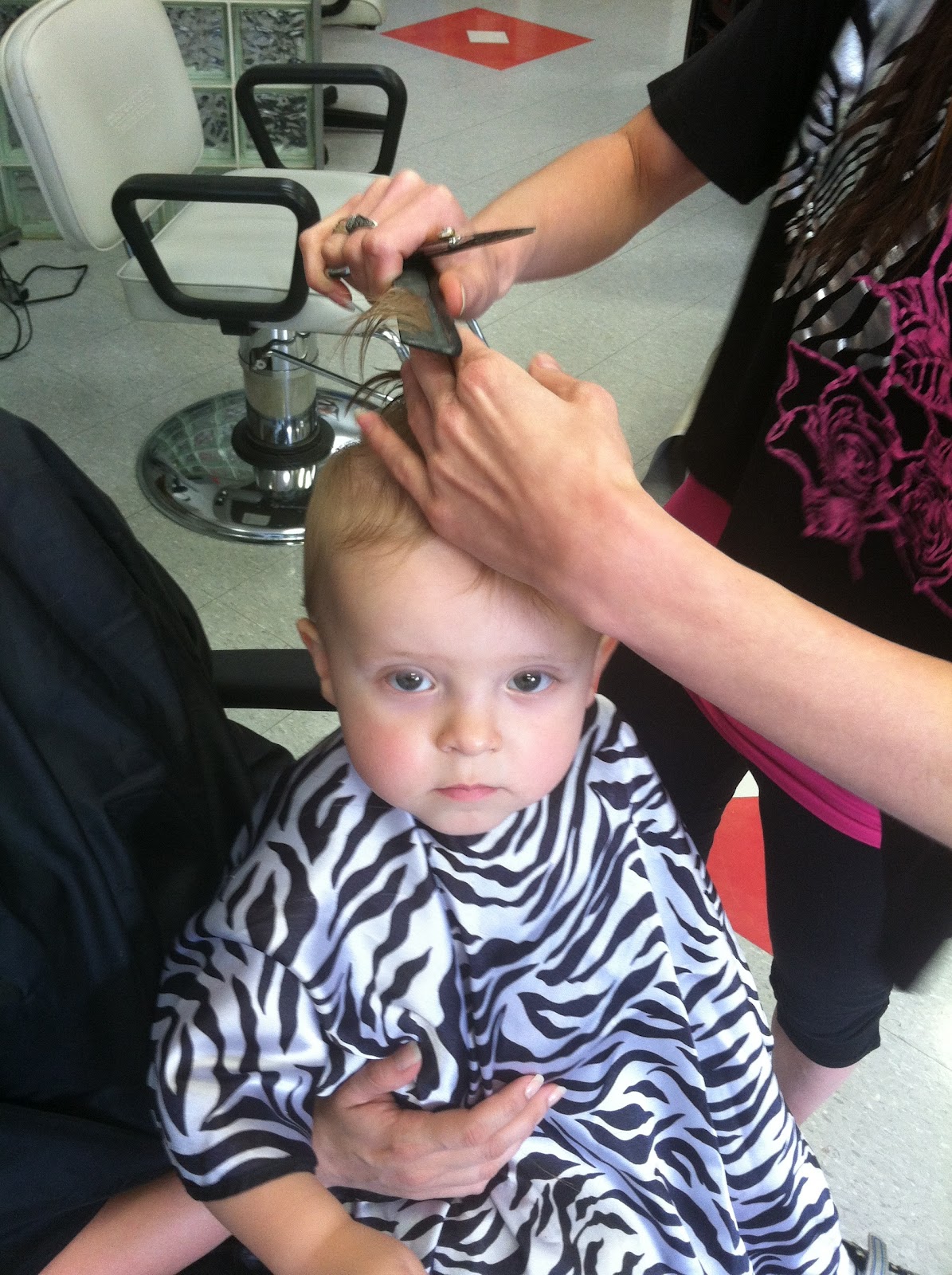 Cole’s First Haircut in Photos | Sparks of Love...