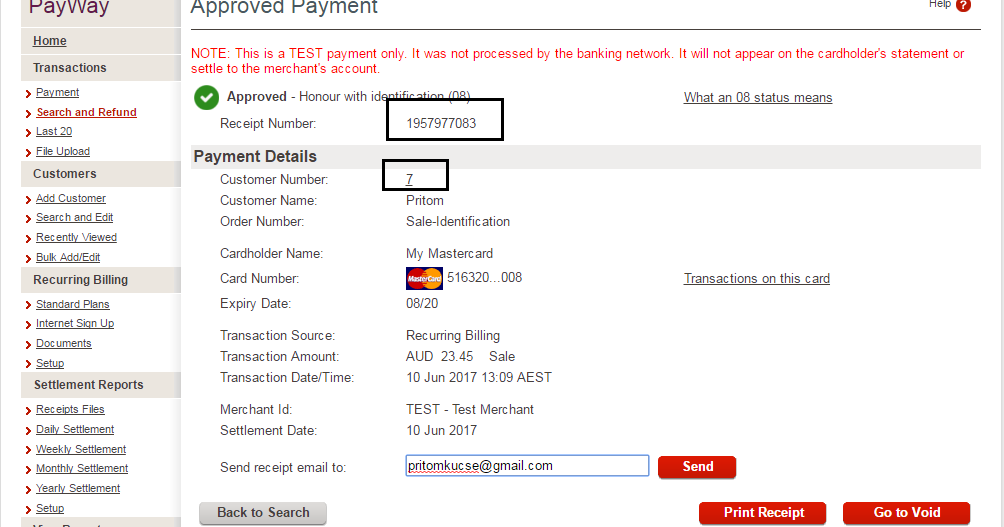 Code Samples: PayWay Rest API: Create Payment Using Stored Credit Card ...