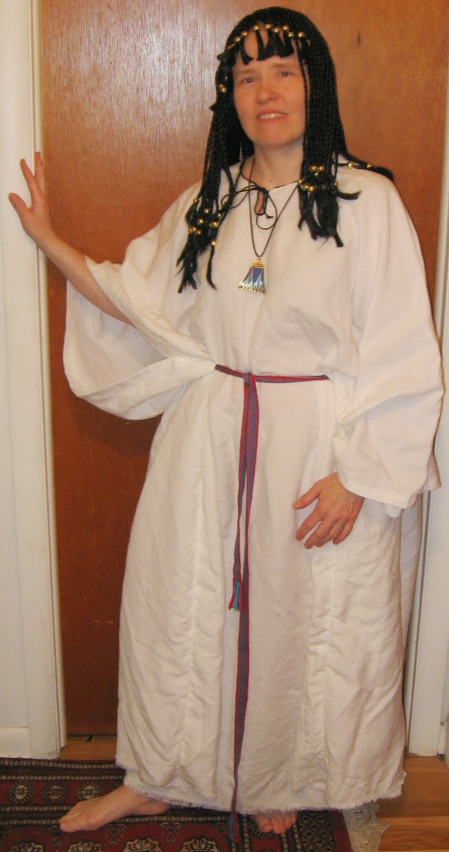 Loose Threads: Yet Another Costuming Blog: The Bag Tunic--Egyptian style!