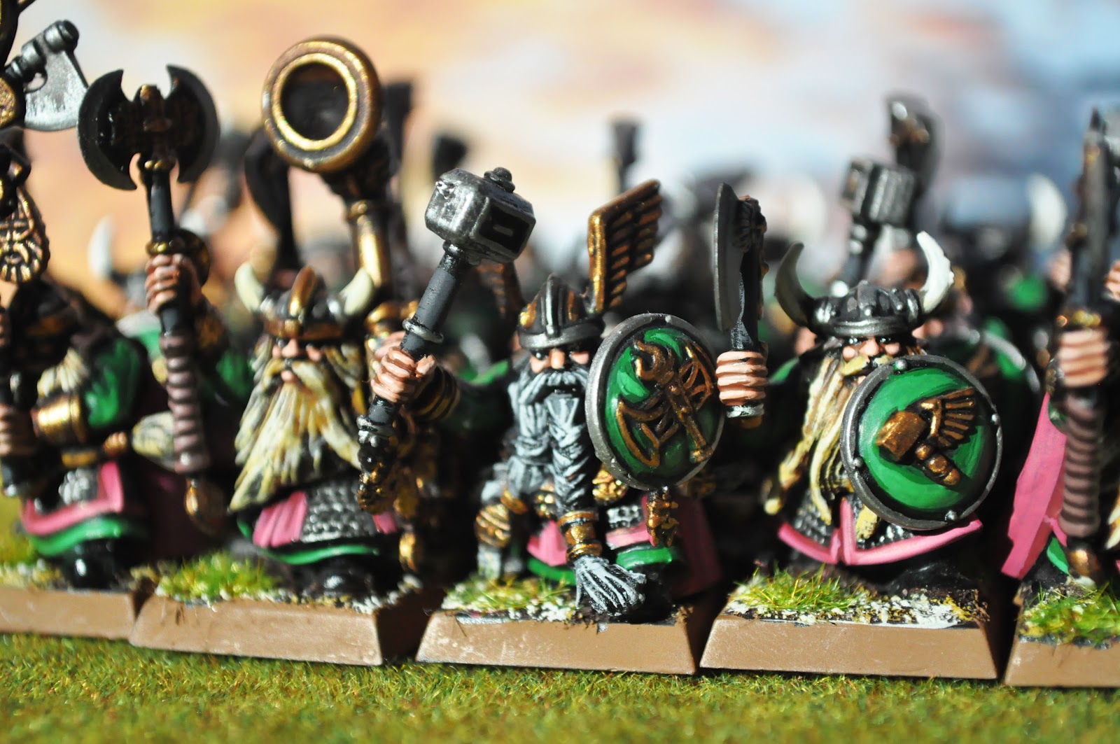 Toy Construct: Dwarf Warriors