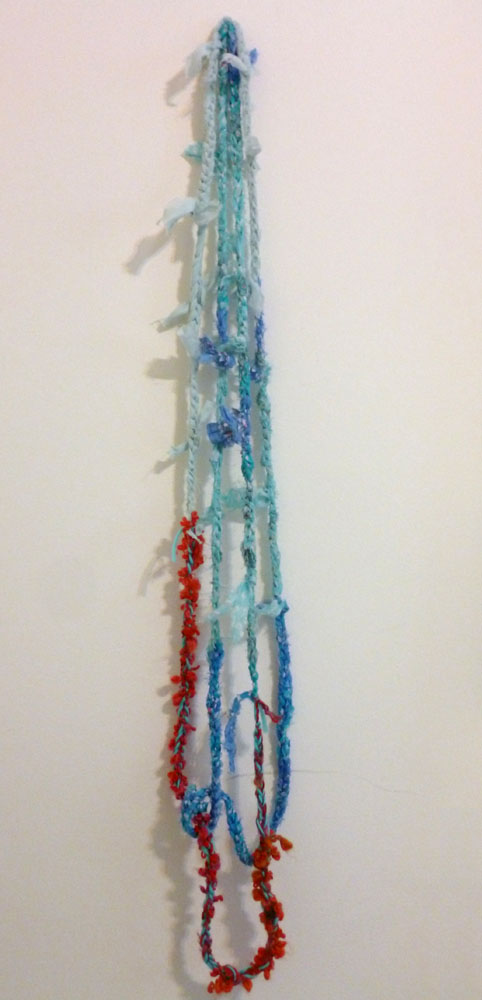 Looking Up, Looking Down: Freeform Crochet Neck Garlands