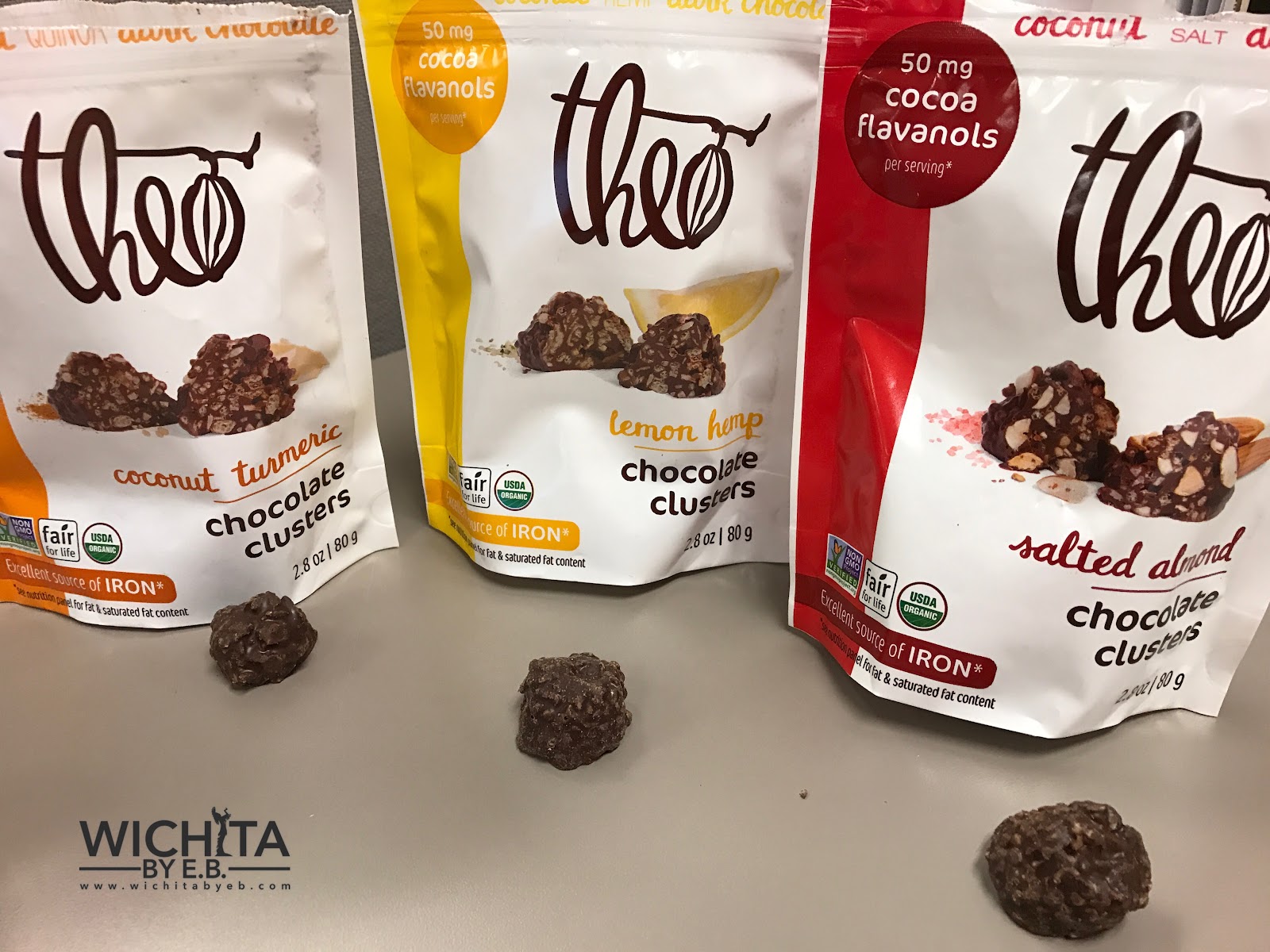 Theo Chocolate Clusters: A healthy chocolate snack reviewed | Wichita ...