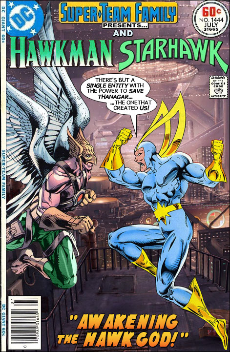 Super-Team Family: The Lost Issues!: Hawkman and Starhawk