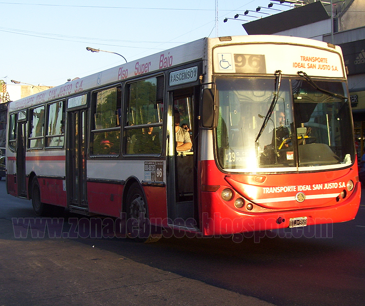 Colectibus - Zona de Buses: LINEA 96