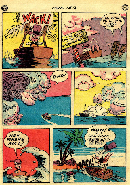 Four-Color Shadows: Presto Pete the Magic Bunny-Howie Post-1947