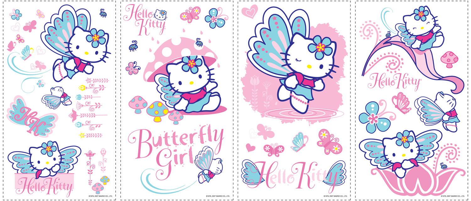 Lindos papeis decoupage da Hello Kitty - Imagens para Decoupage
