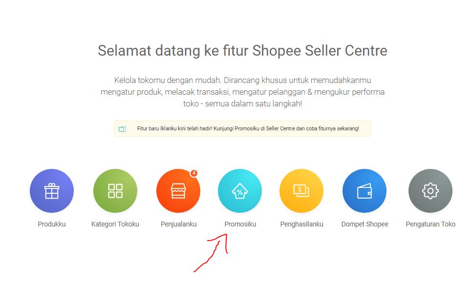 Cara Pasang Diskon Produk Di Shopee