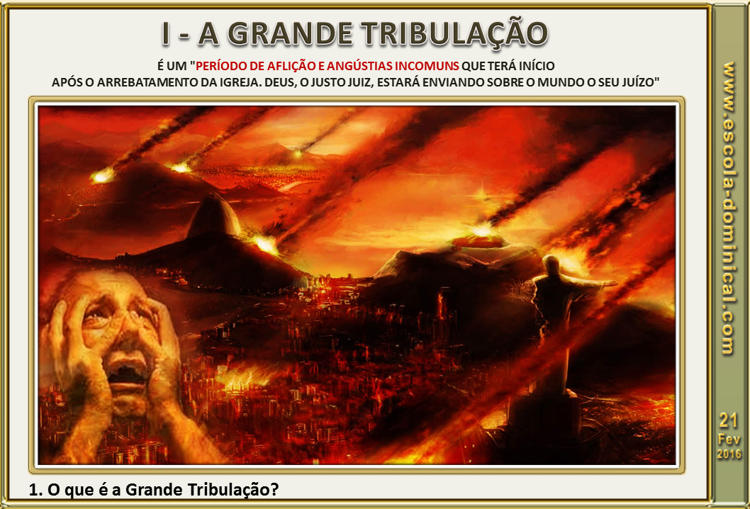 A Grande Tribulação Versiculos - RETOEDU