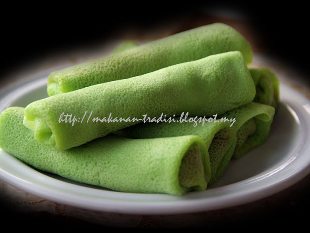 Resepi Makanan Tradisional Melayu: Kuih Ketayap