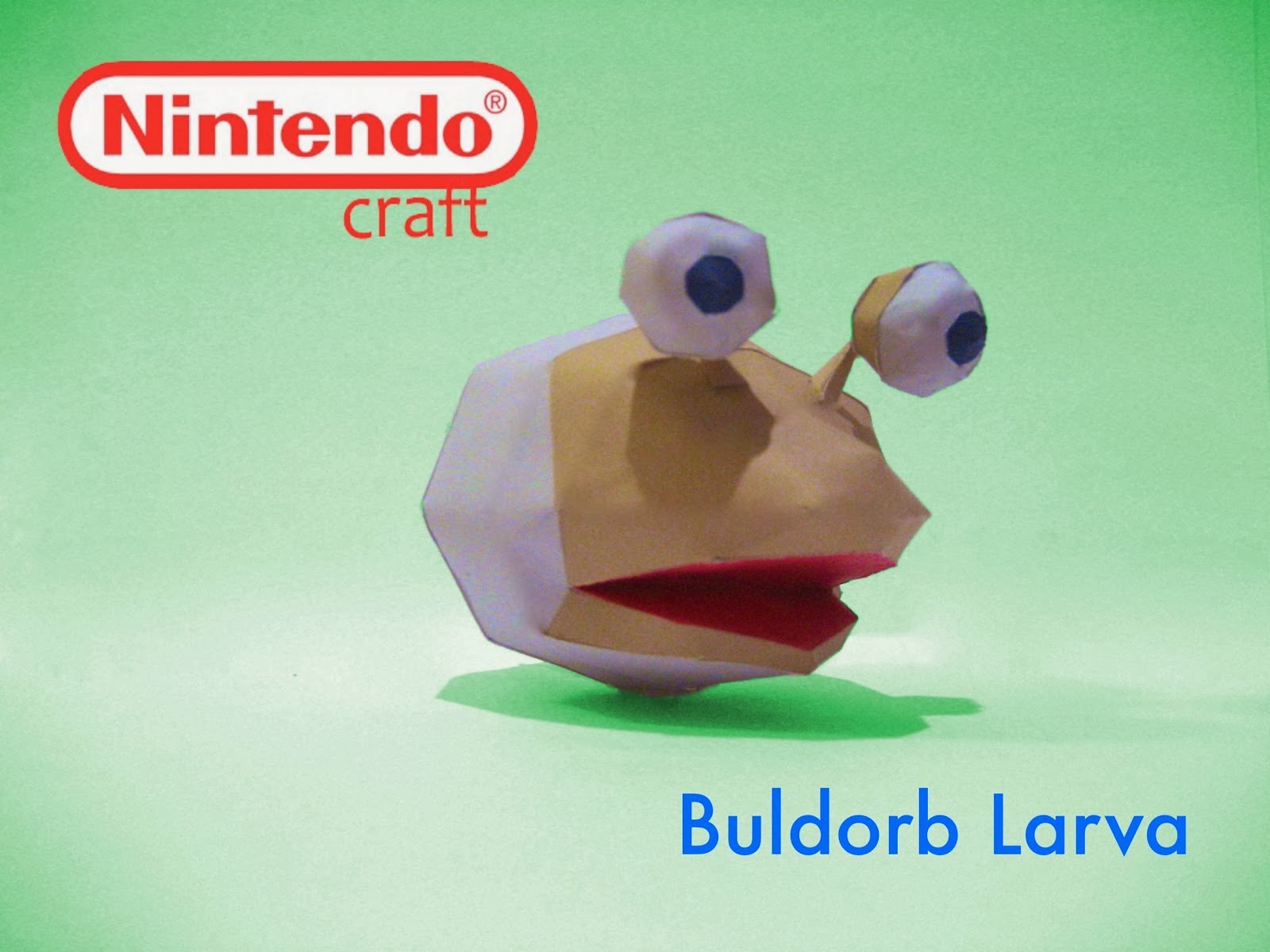 Papercraft Pikmin 2 Buldorb Larva - Papercraft4u | Free Papercrafts ...