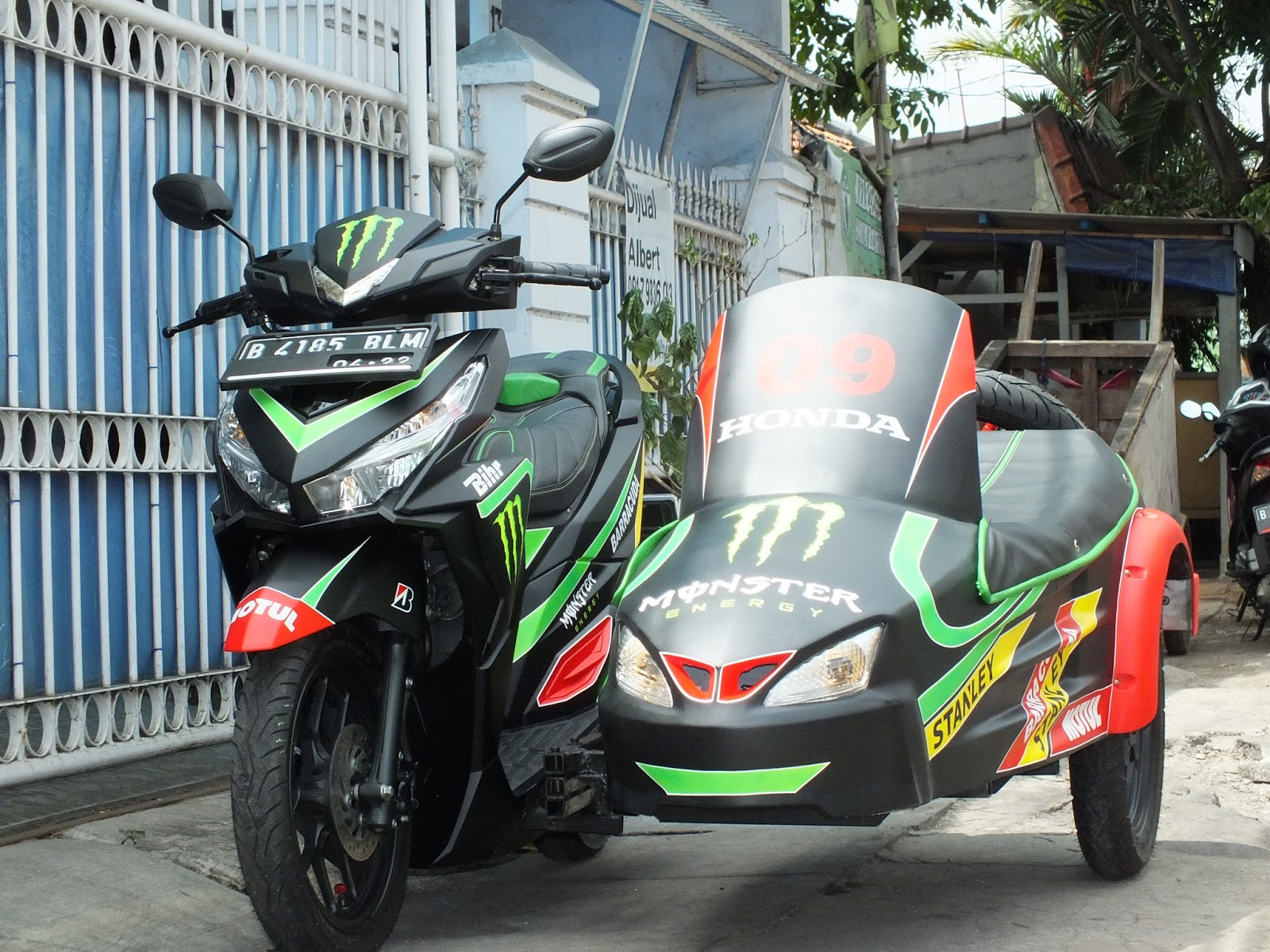 Modifikasi JOK MOTOR: JOK VARIO 150 SESPAN pesanan Mr. SUTIYONO AMBON
