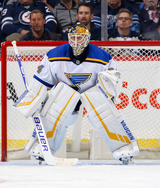 I Love Goalies!: Jake Allen 2018-19 Mask