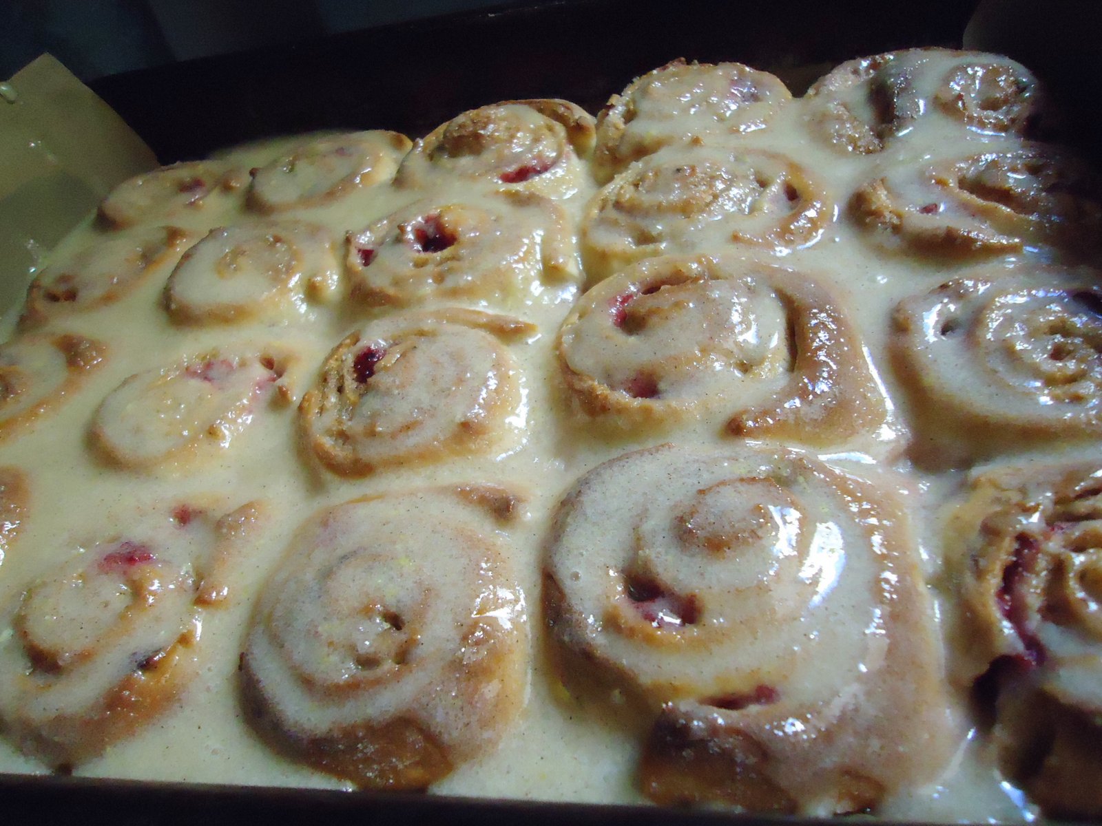 Todo caserito: Redonditos de canela y frutos rojos