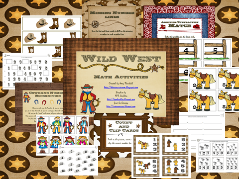 Classroom Freebies Too: Cowboy Math unit!